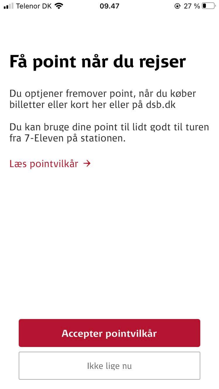 Sådan opretter du en DSB Plus profil på DSB app