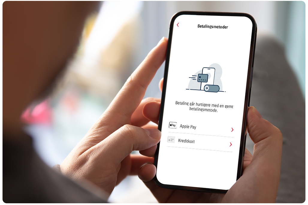 DSB's app | Sådan kommer du i gang