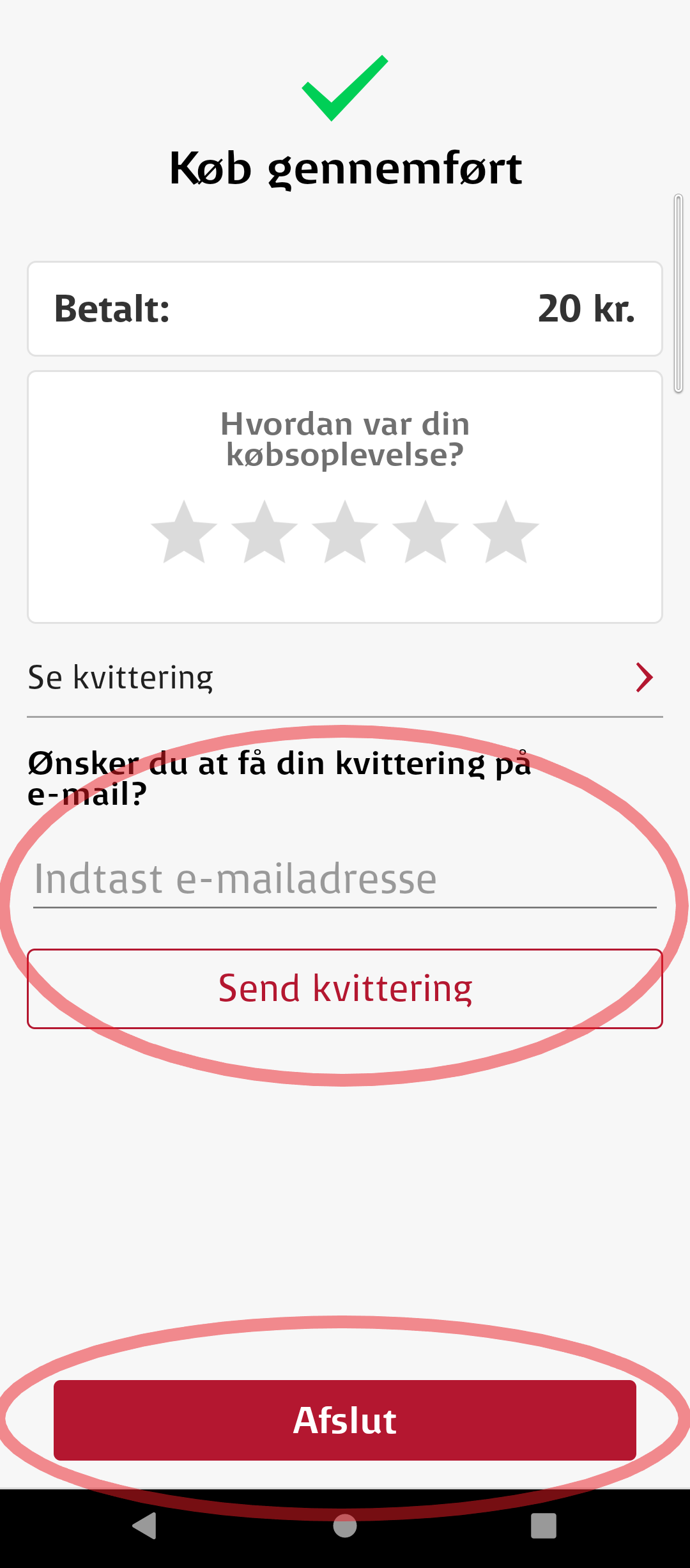 DSB | Cykelpladsbillet i DSB App