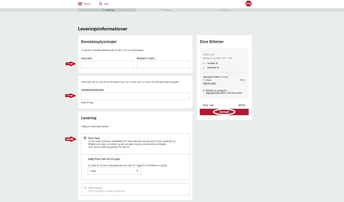 DSB | Guides til Erhvervsportalen