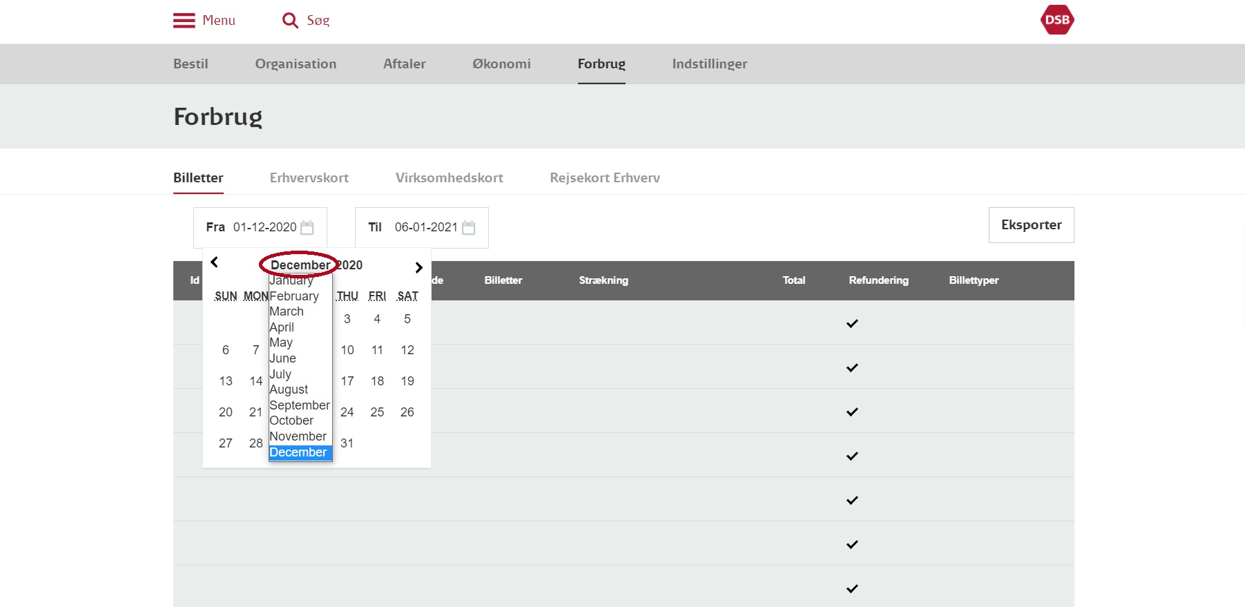 DSB | Guides til Erhvervsportalen